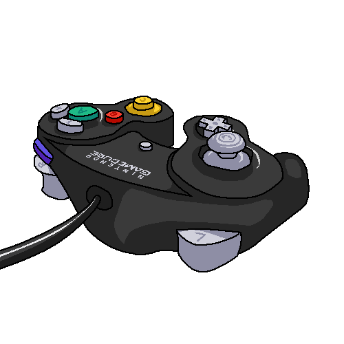 Black Gamecube Controller Totakas Bop By Vivivinya On Deviantart