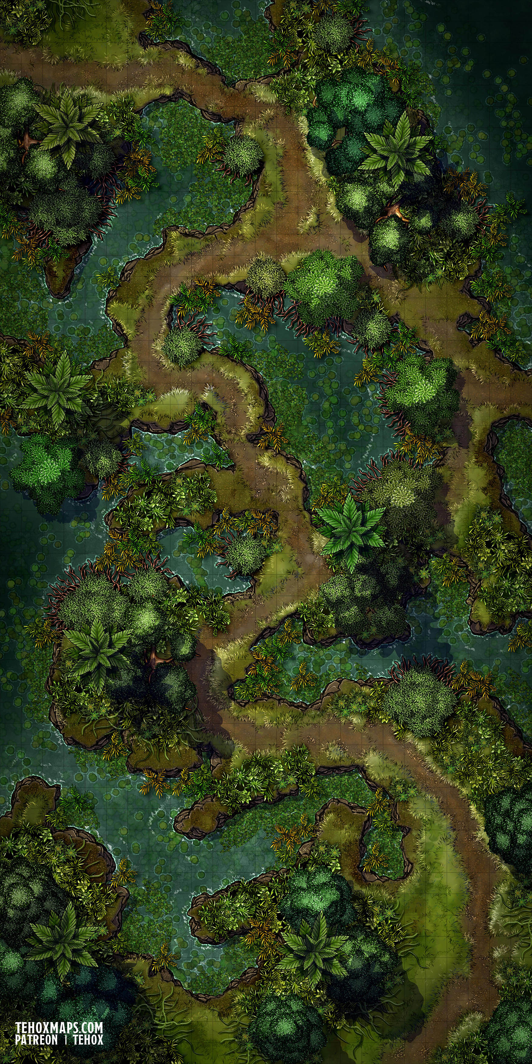 Swamp Encounters 2 battlemap by GamaWeb on DeviantArt Swamp Encounters 2 battlemap by GamaWeb on DeviantArt