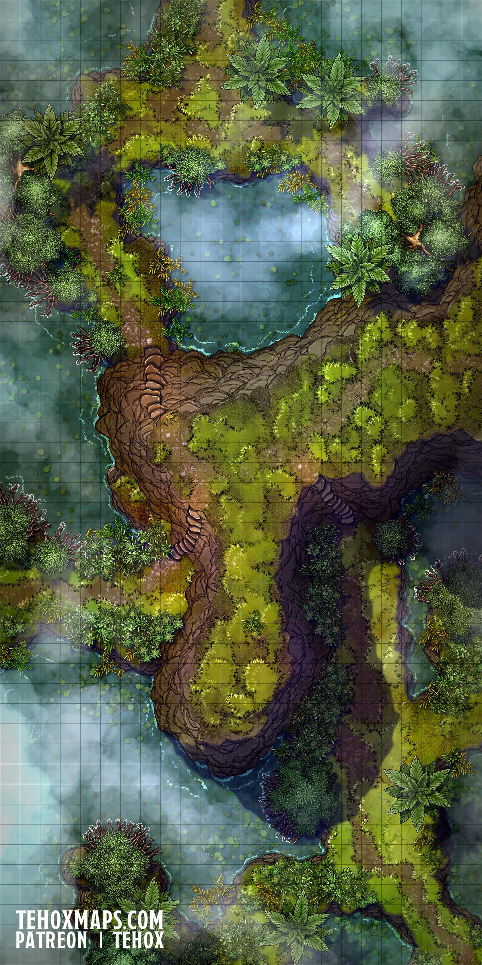 Swamp Encounters 3 battlemap by GamaWeb on DeviantArt Swamp Encounters 3 battlemap by GamaWeb on DeviantArt
