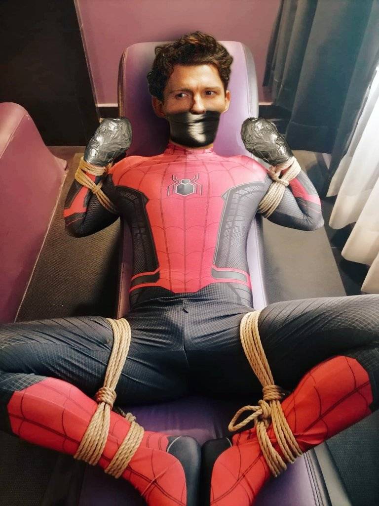 Tom Holland Tied Up And Gagged By Mike188181 On Deviantart