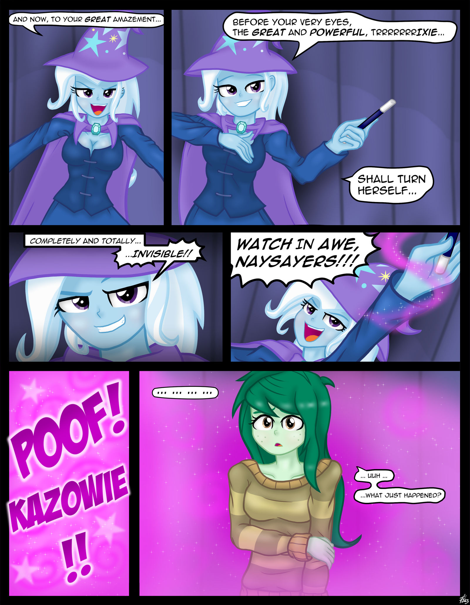 Trixie Becomes Invisible by LennonDash on DeviantArt Trixie Becomes Invisible by LennonDash on DeviantArt