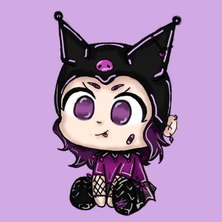 Kuromi Chibi Style By Eloyfta12 On Deviantart