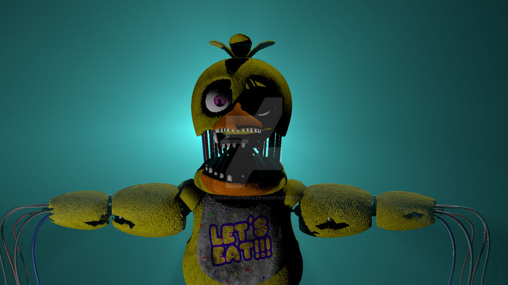 Withered Chica By Springtrapbr12 On Deviantart