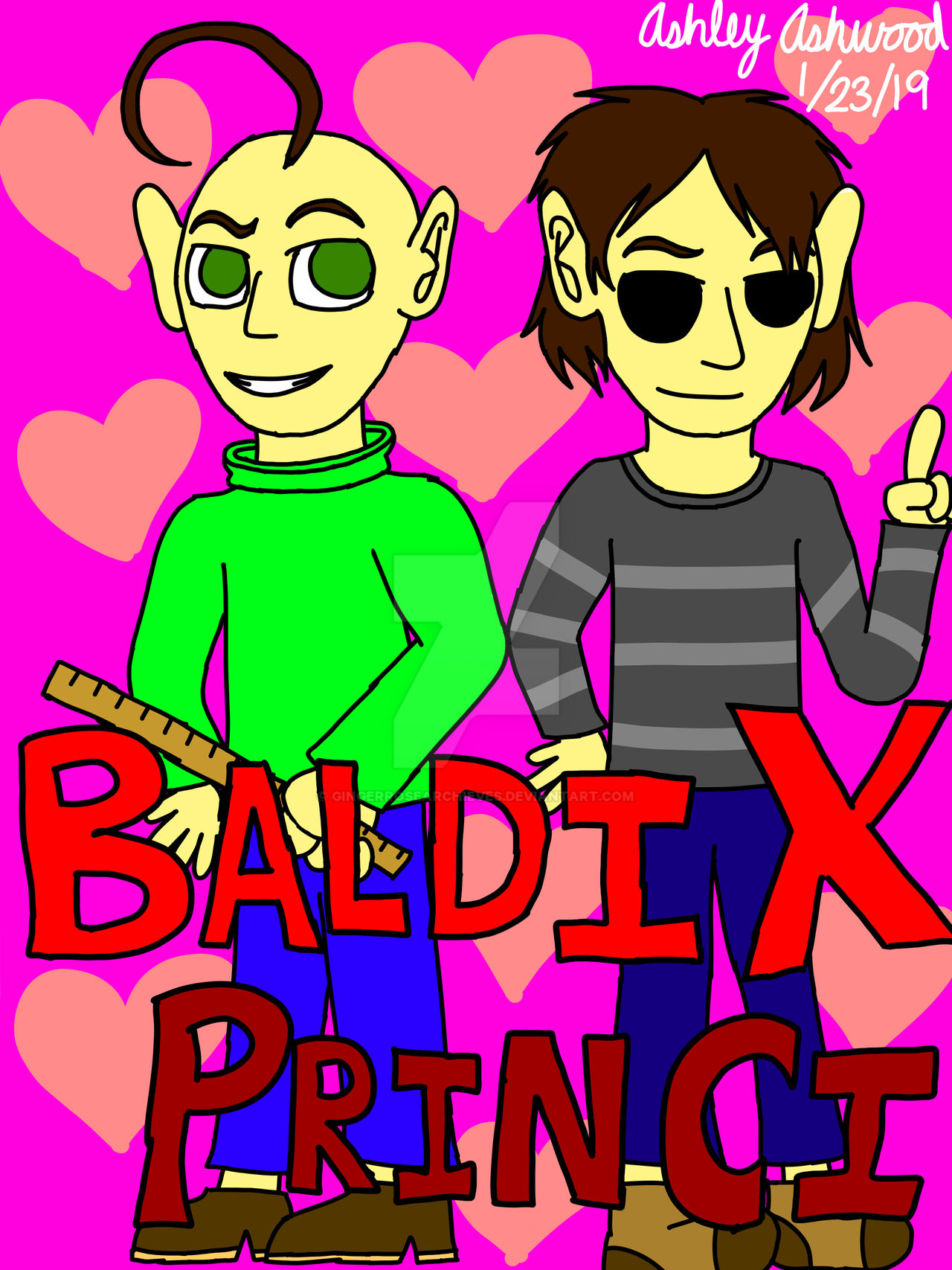 Baldi X Princi By Gingerrosearchieves On Deviantart