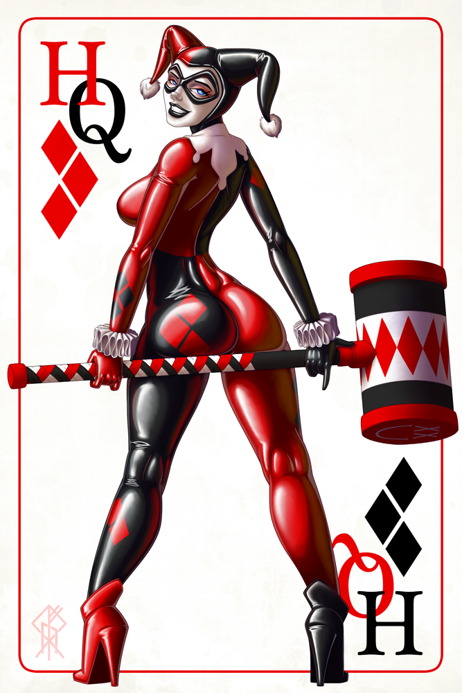 Harley Quinn Pin Up 04 By Notorious84 On Deviantart