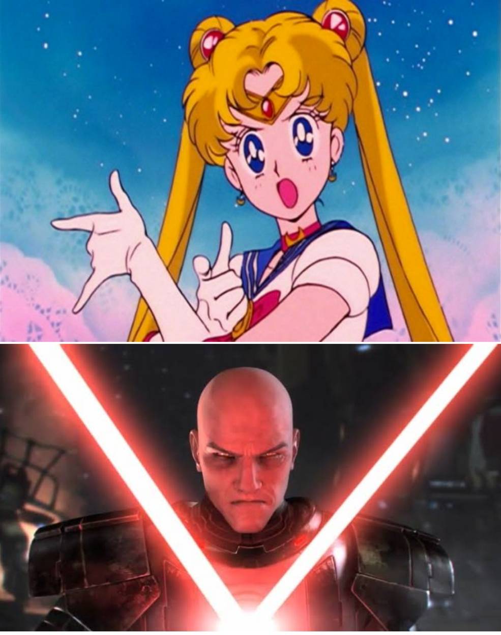 Sailor Moon Vs Darth Malgus By Joaocoppini On Deviantart