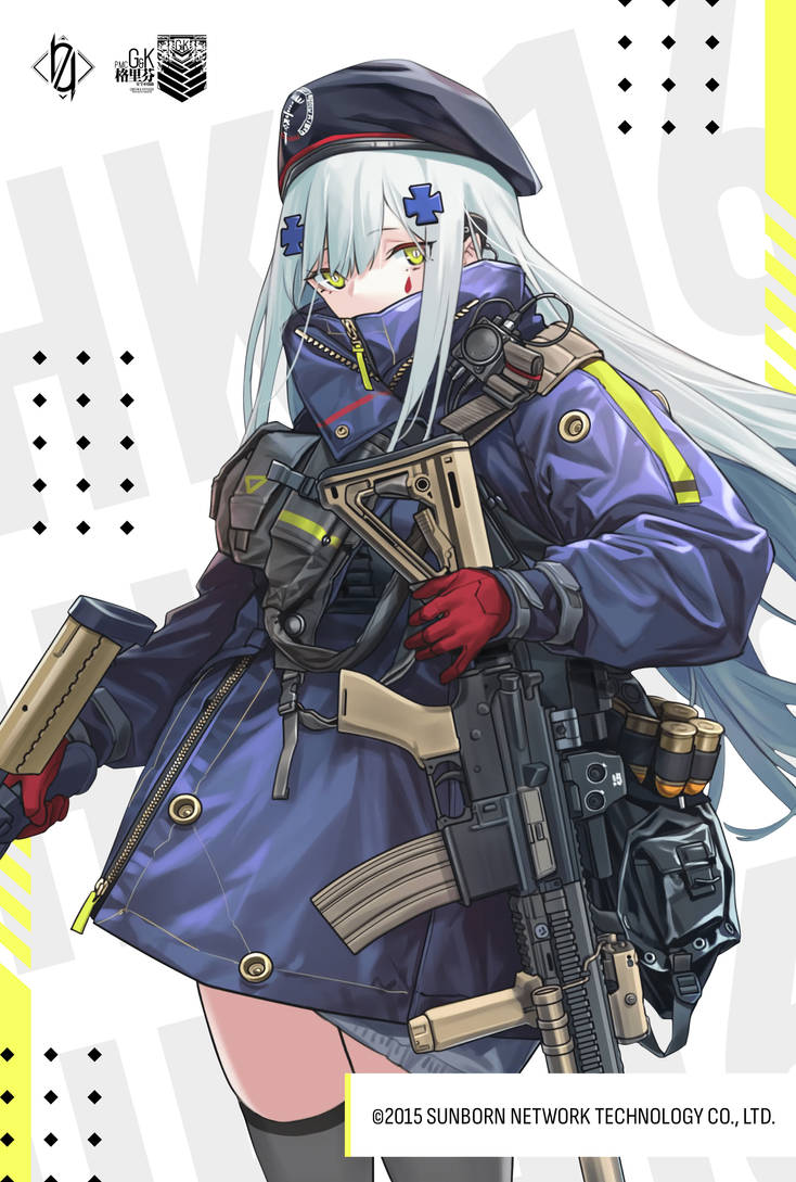 Girls Frontline Hk416 By Nagikoru On Deviantart
