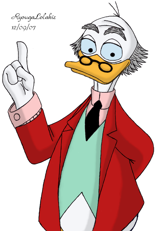 Ludwig Von Drake Fan-Art by RyougaLolakie on DeviantArt