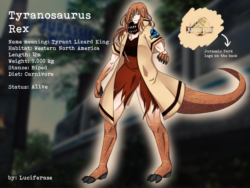 Jurassic World Rexy Isla Nublar T Rex By Debiruhaato On Deviantart