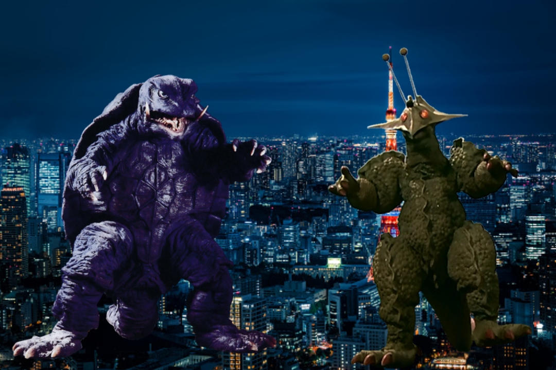 Gamera Vs Guilala By Dreddzilla On Deviantart