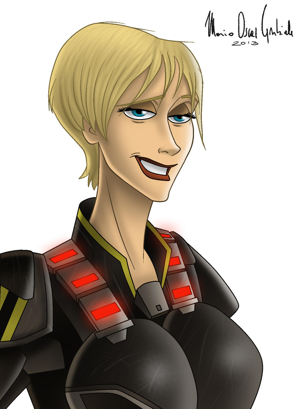 Sergeant Calhoun From Wreck It Ralph By Mariooscargabriele On Deviantart