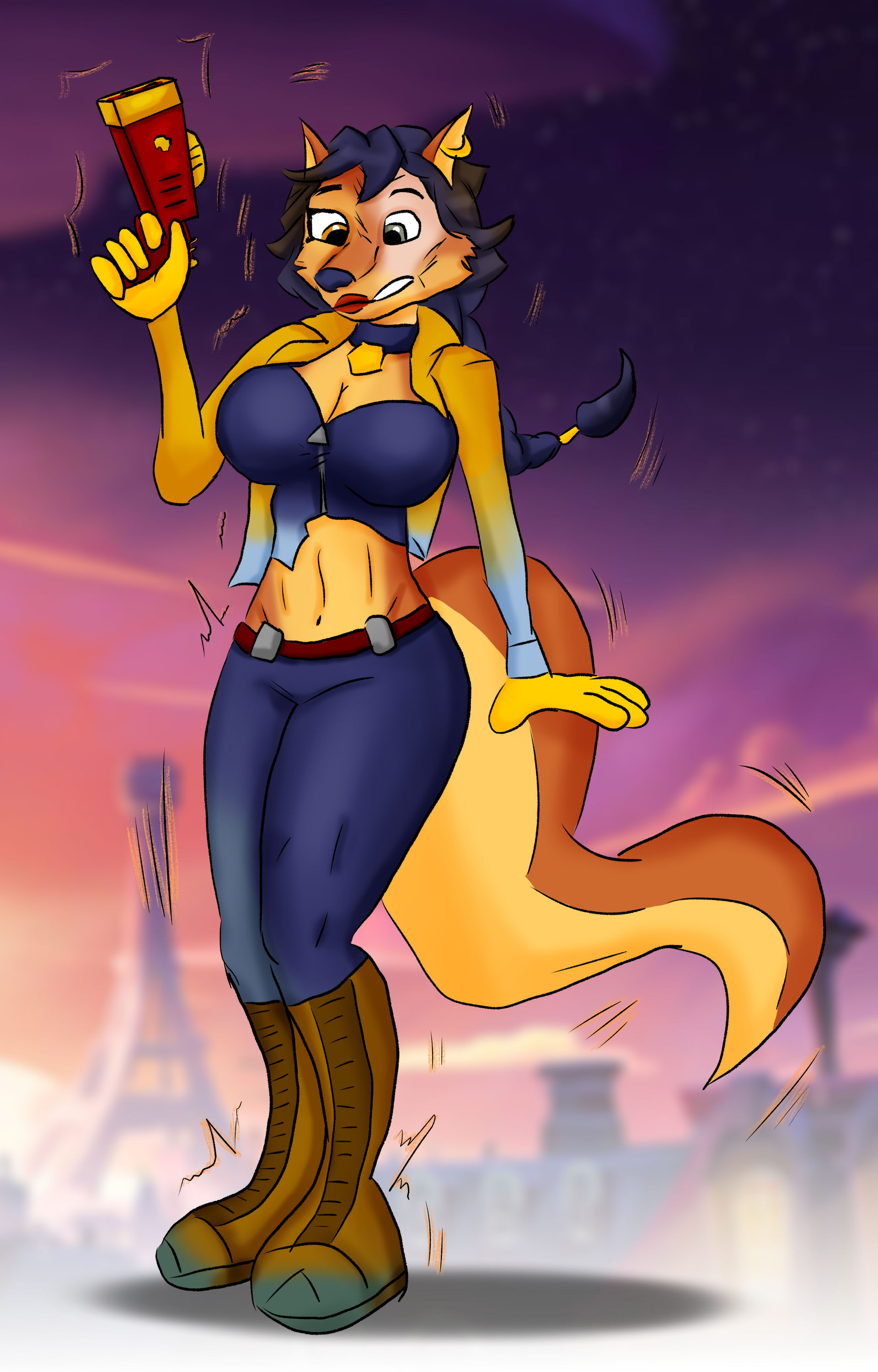 Carmelita Fox Tf Tg By Tf Plaza On Deviantart