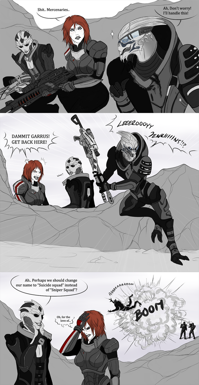 Dammit Garrus Mass Effect By Barguest On Deviantart