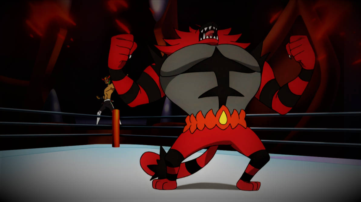 Incineroars Bulk Up By Pokemonsketchartist On Deviantart