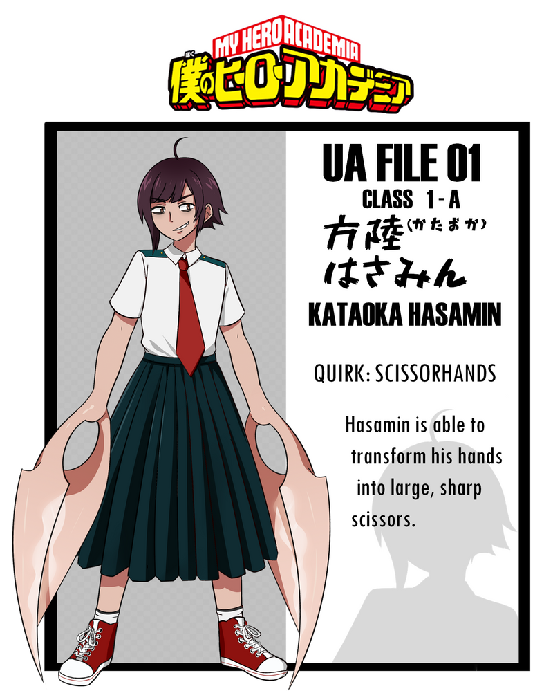 Bnha Oc Kataoka Hasamin By Lymerikk On Deviantart