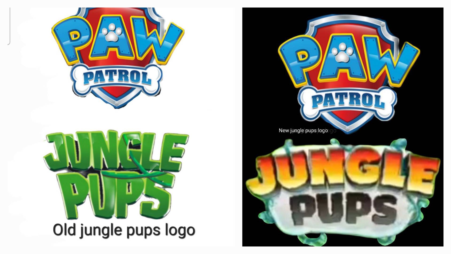 Paw Patrol Jungle Pups New Logo By Braylau On Deviantart