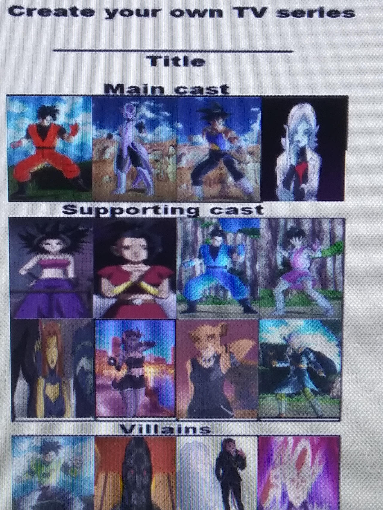 Create your own Tv Series meme by nathanstorm04 on DeviantArt Create your own Tv Series meme by nathanstorm04 on DeviantArt