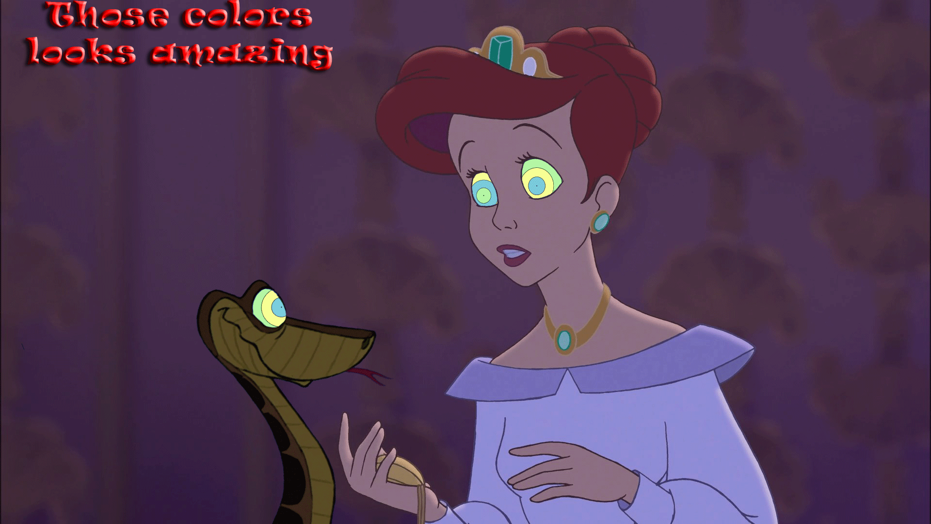Kaa Hypno Ariel By Danieltorresmen On Deviantart