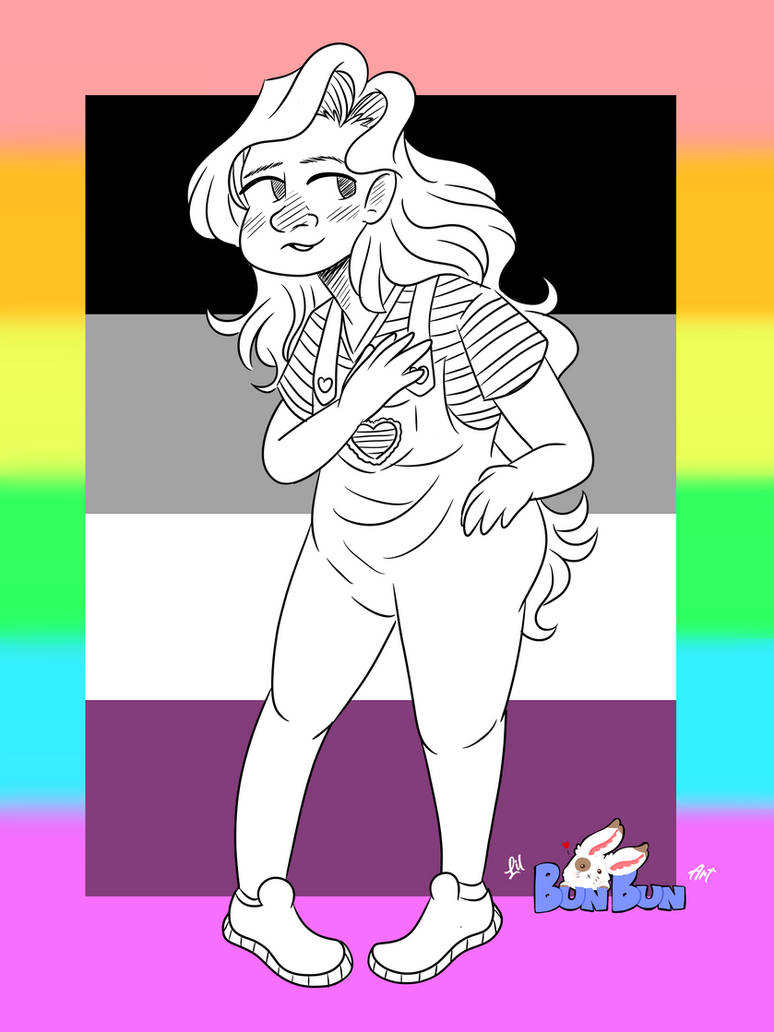 Pride Asexual By Lilbunbunart On Deviantart