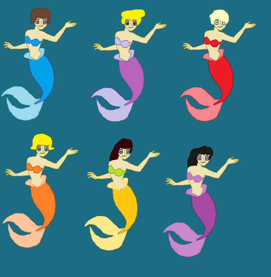 Daughters Of Triton By Vladimirisachenko On Deviantart