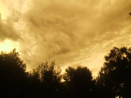 Yellow Haze Sky by JamesBensonArt on DeviantArt