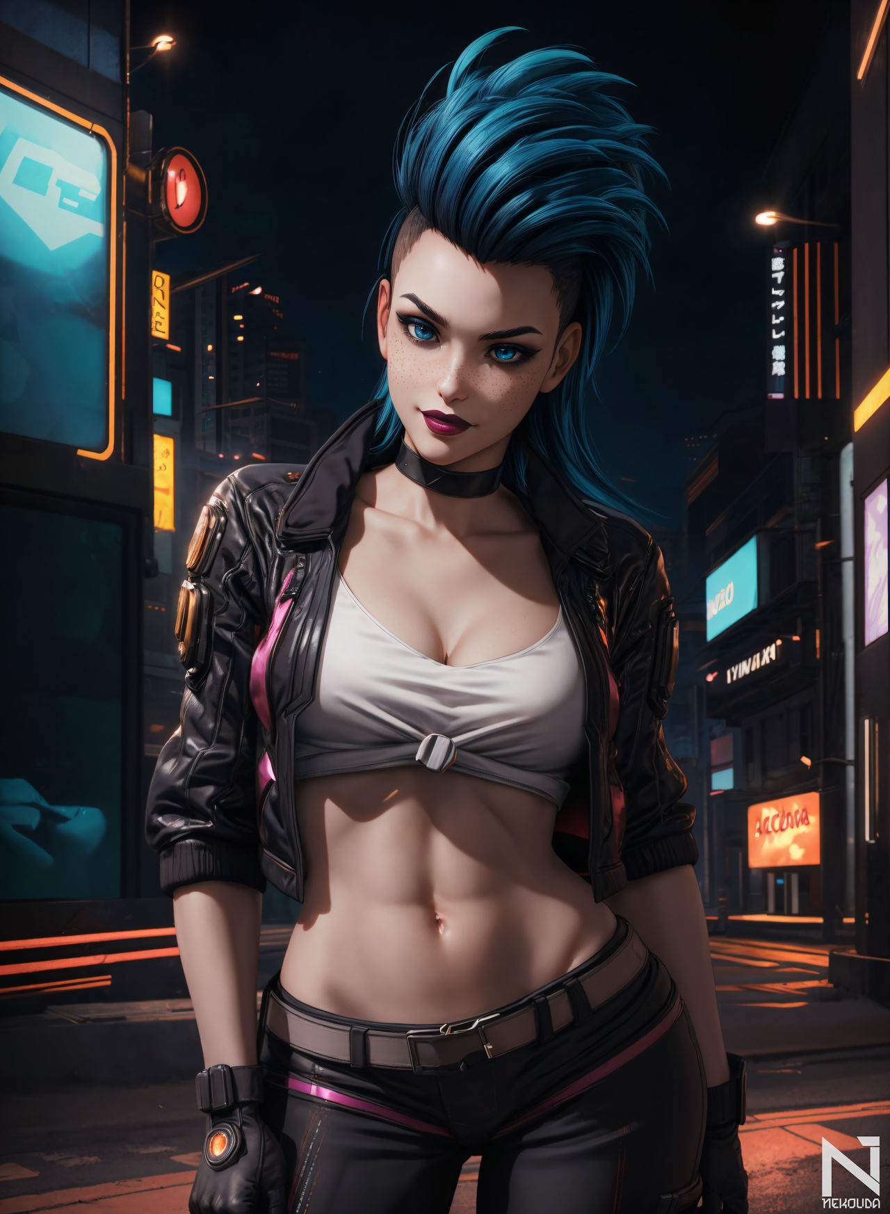 Young Rogue Cyberpunk 2077 By Nekouda On Deviantart