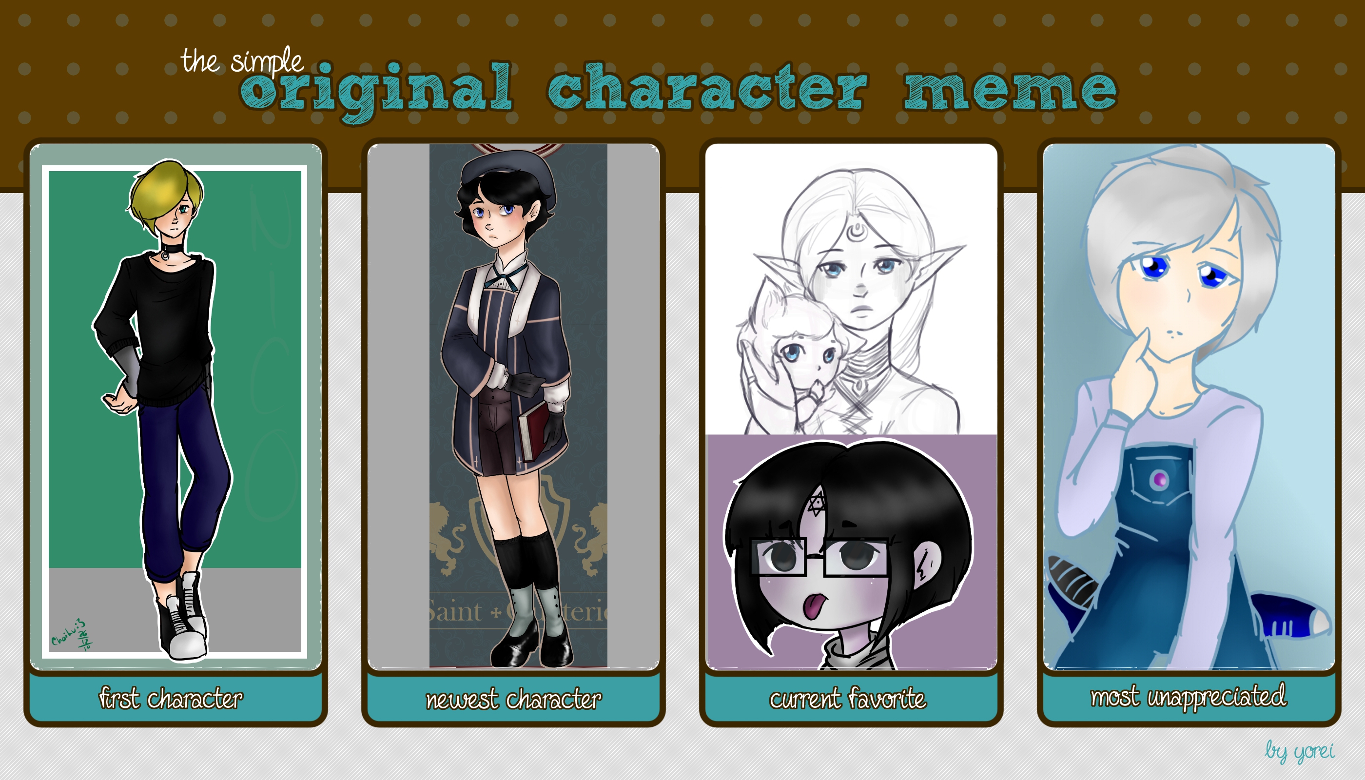 Simple OC Meme Blank by yorei on DeviantArt Simple OC Meme Blank by yorei on DeviantArt