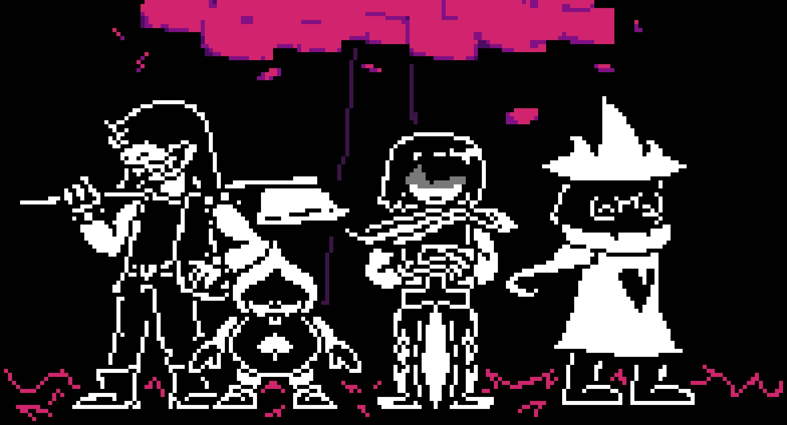 Deltarune Fun Gang By Kekuusbroo On Deviantart