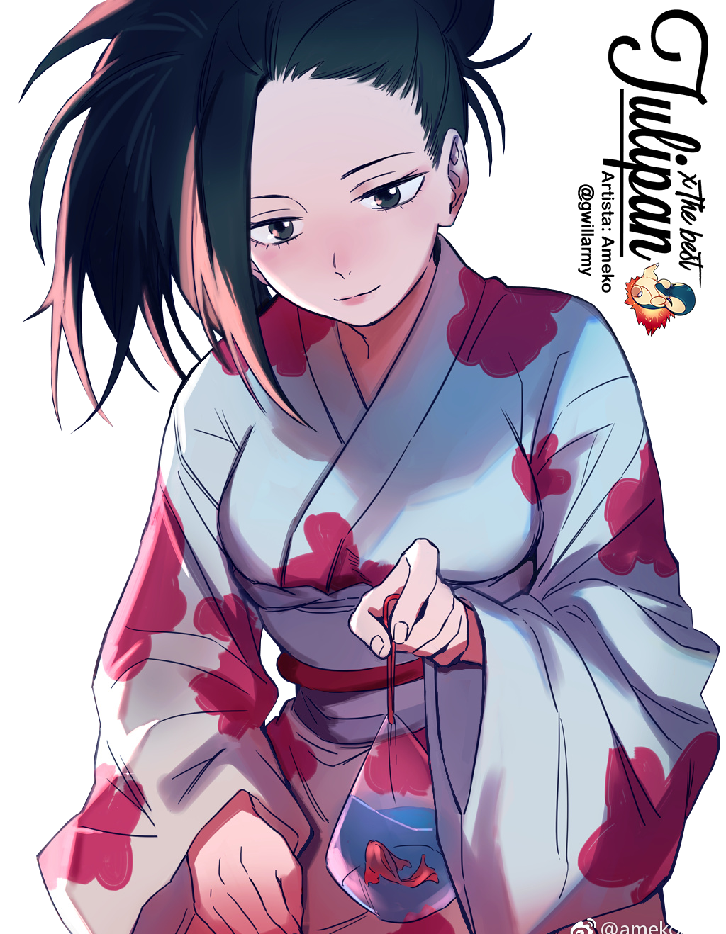 Render Yaoyorozu Momo By Xthebesttulipan On Deviantart