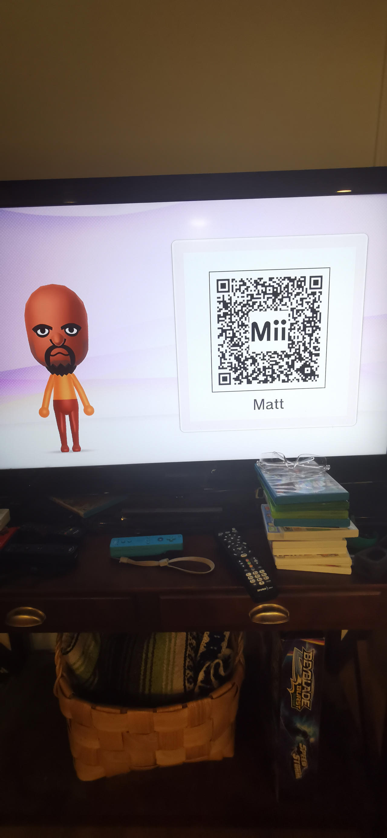 Wii Sports Matt Mii Qr Code By Tylermakie On Deviantart
