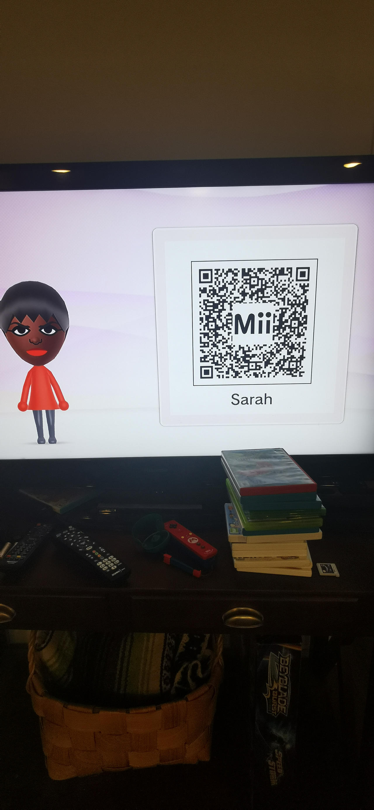 Wii Sports Sarah Mii Qr Code By Tylermakie On Deviantart