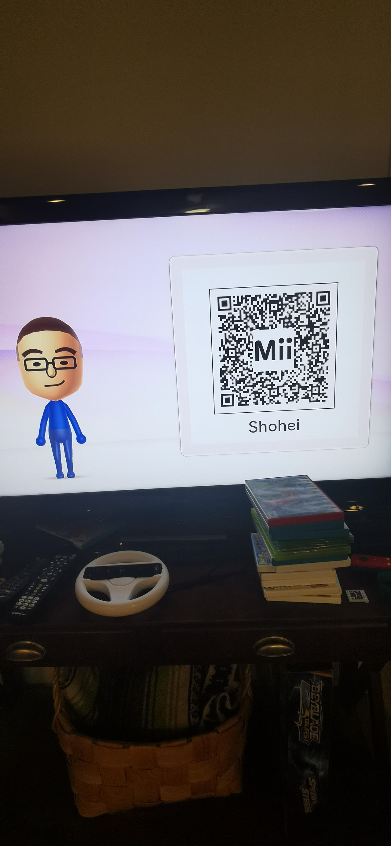 Wii Sports Shohei Mii Qr Code By Tylermakie On Deviantart