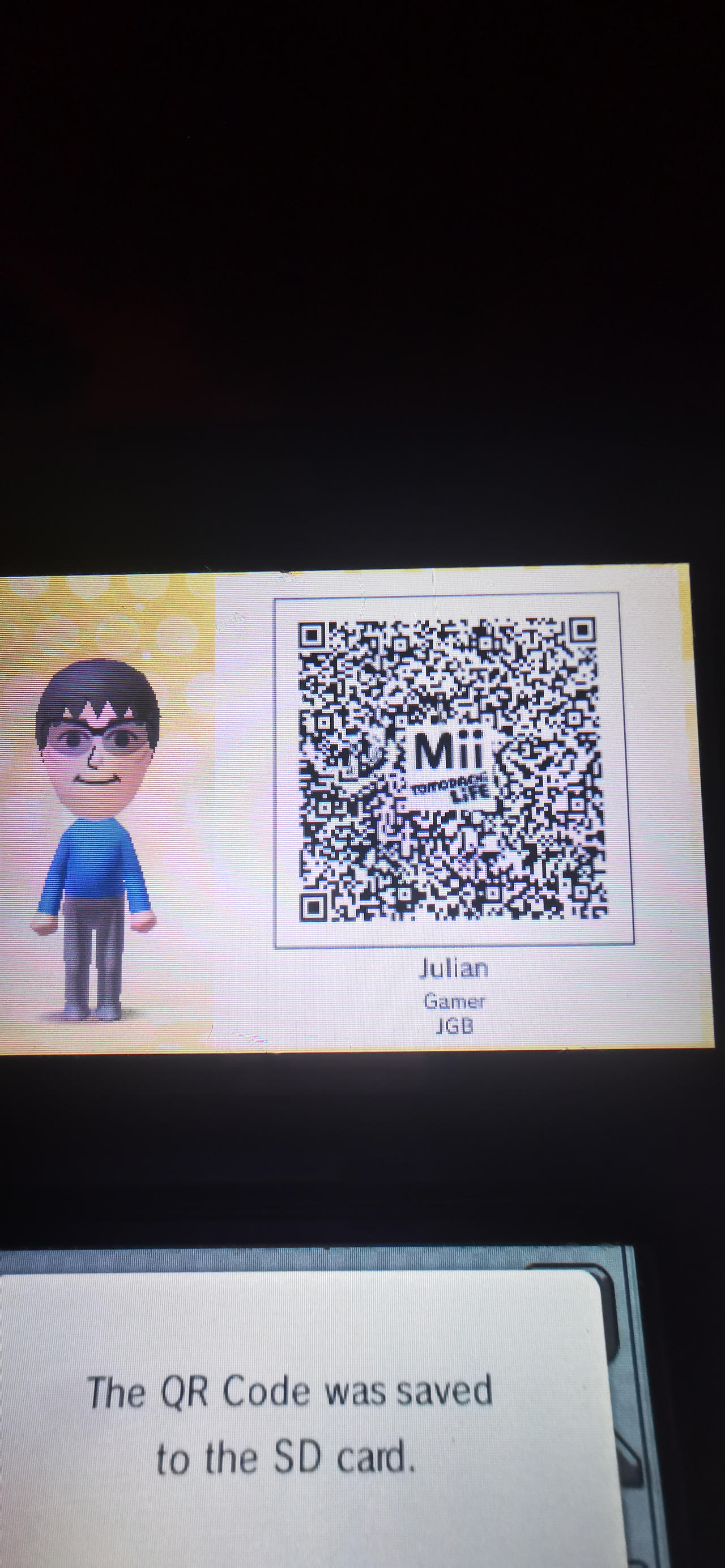 Tomodachi Life Mii Qr Code Gamerjgb By Tylermakie On Deviantart