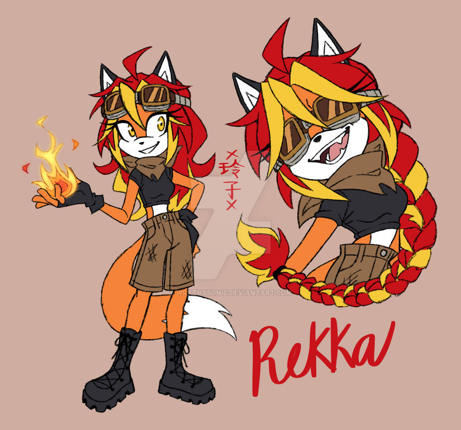 Rekka Reference Sheet 1 By Wrathxsonic On Deviantart