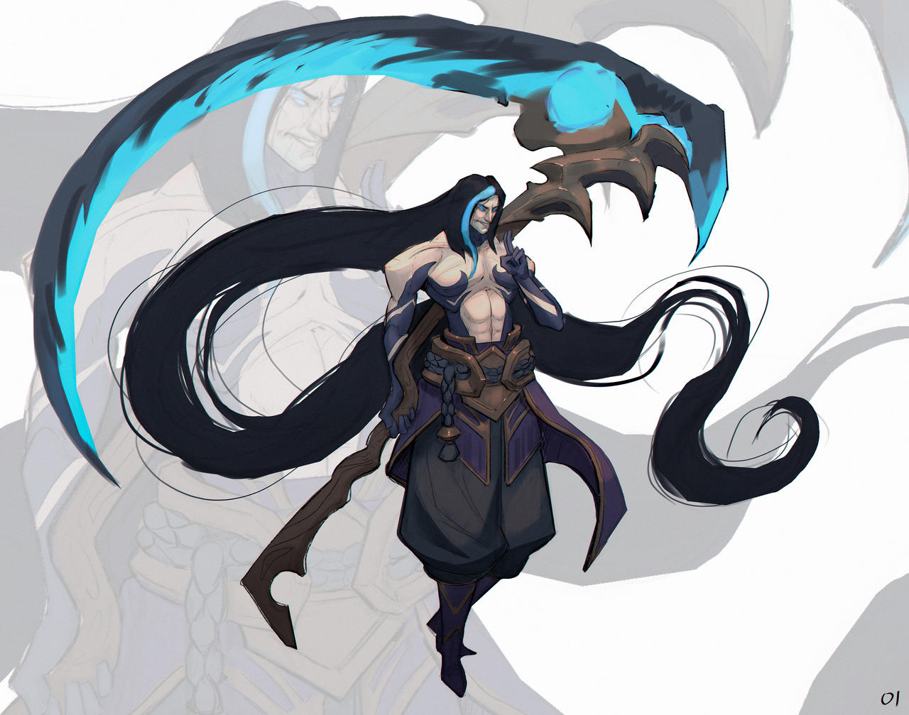 Blue Kayn Fan Art League Of Legends March 2022 By Esotericnuclearwar On Deviantart