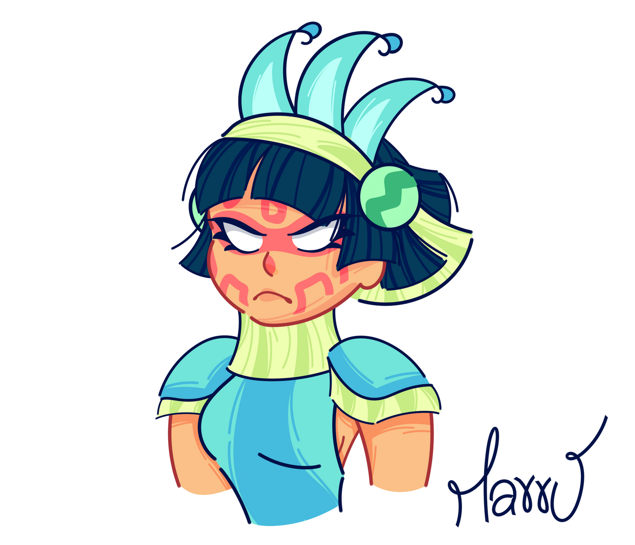 Brawlhalla Queen Nai By Marrunatashy On Deviantart