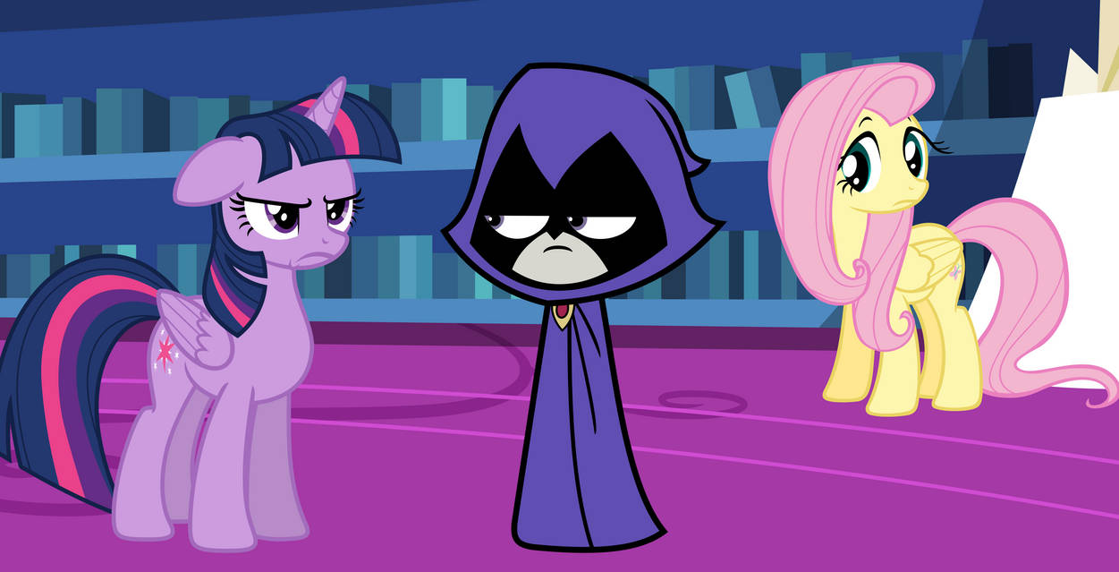 Raven meets Twilight Sparkle by FilmBrony on DeviantArt Raven meets Twilight Sparkle by FilmBrony on DeviantArt