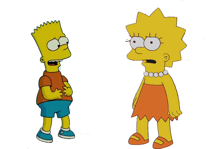 Bart And Lisa Simpson Vectors By Filmbrony On Deviantart