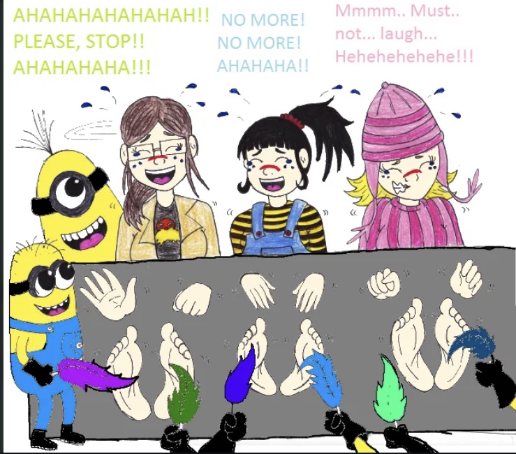 Girls From Minions Get Tickled By Xanonx5 On Deviantart