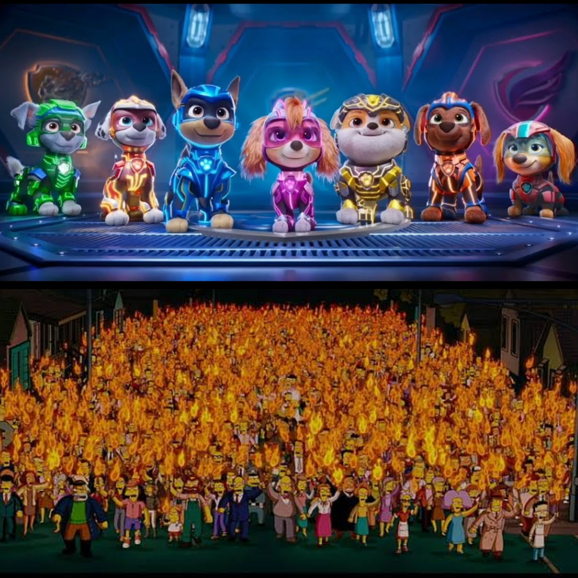 Angry Mob Goes After Paw Patrol The Mighty Movie By Jvantipatia On