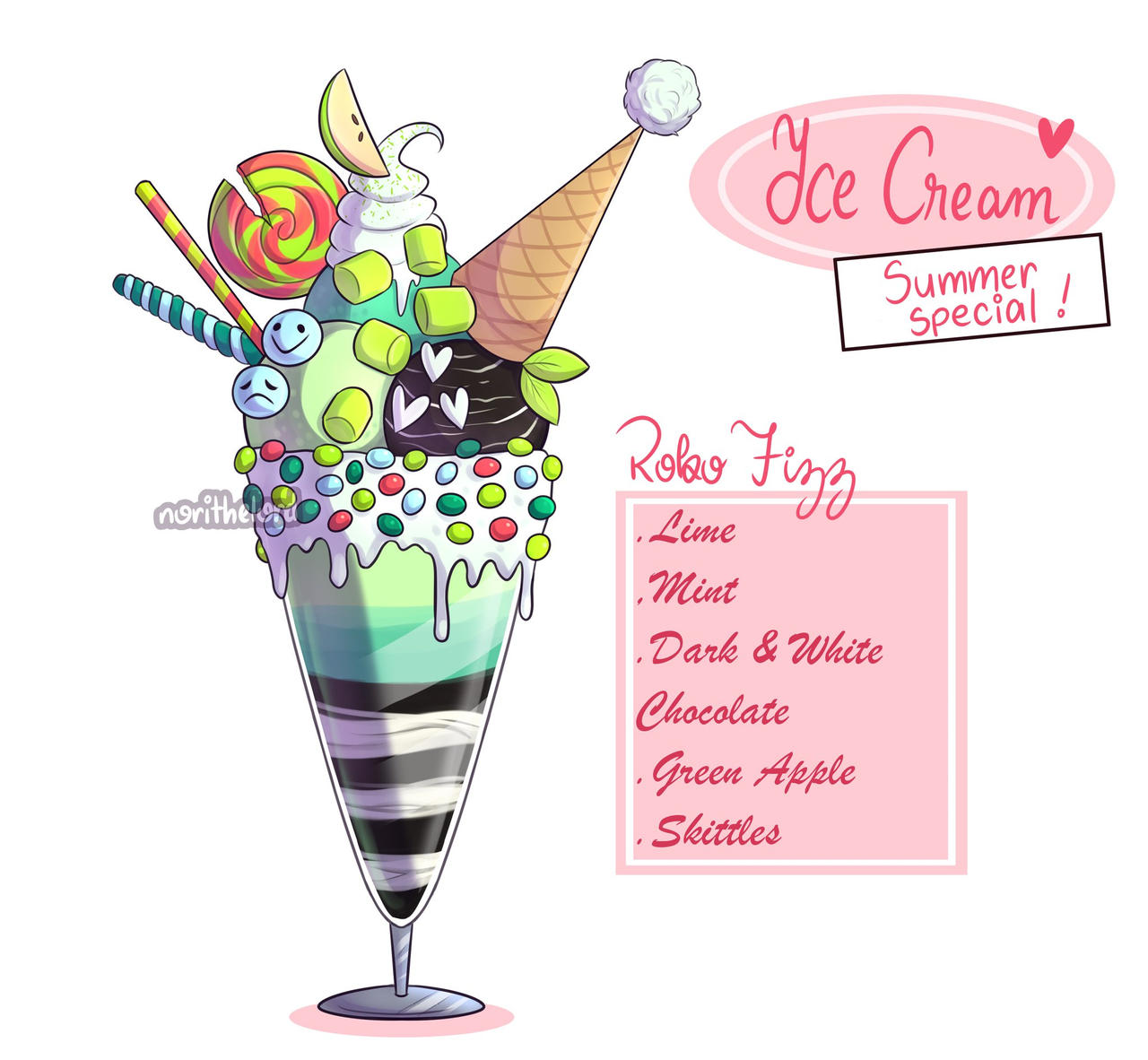 Helluva Boss Ice Cream Pudding Robo Fizz By Fruanna On Deviantart