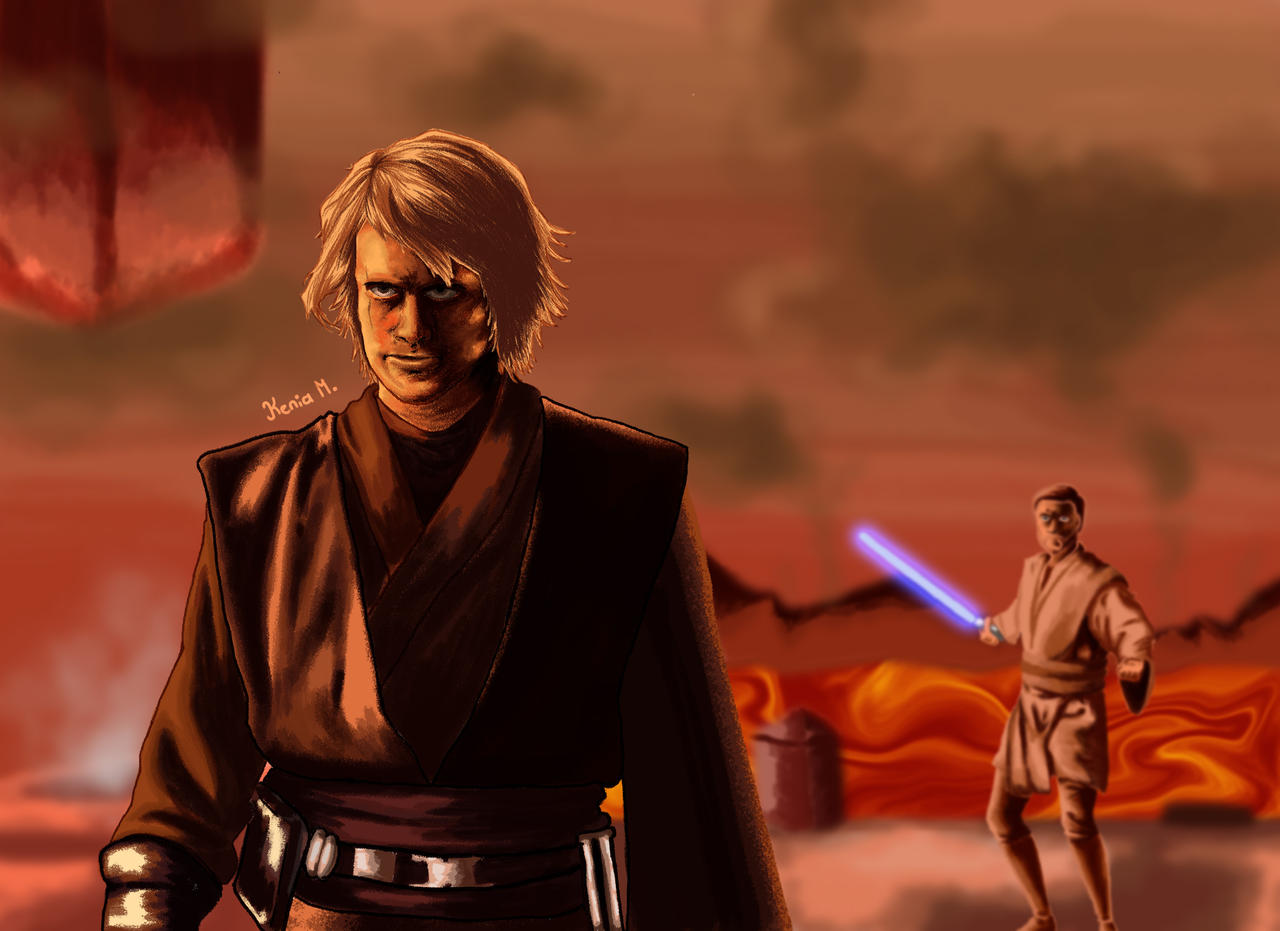 Mustafar Battle By Kenia Lh On Deviantart