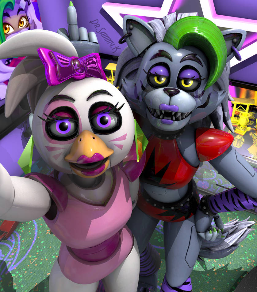 Selfie With My Wolf Friend Roxy Chica By Drsammyk On Deviantart