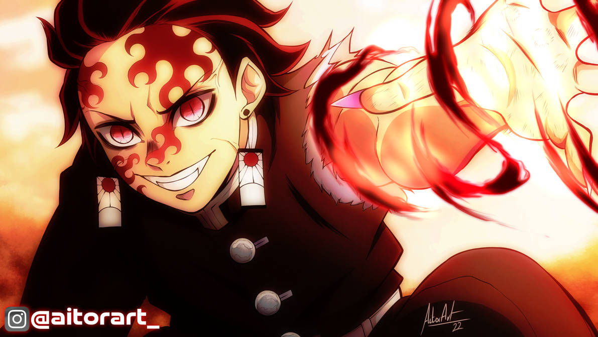 Demon King Tanjiro By Aitorart741 On DeviantArt demon-king-tanjiro-by-aitorart741-on-deviantart