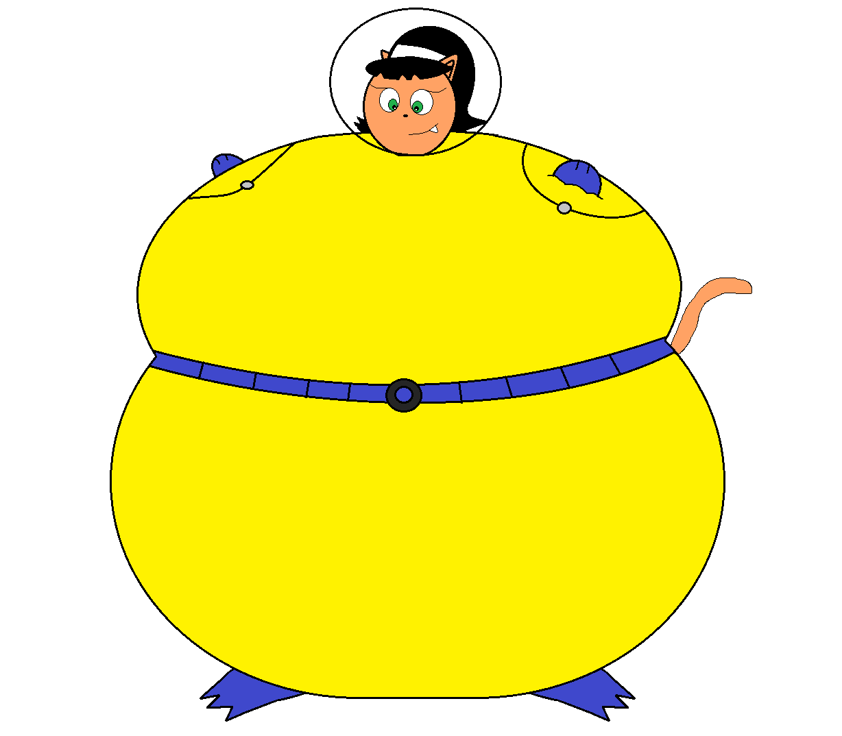 Kitty Katswell Scuba Suit Inflation By ZippyTheBlueberrycat On DeviantArt kitty-katswell-scuba-suit-inflation-by-zippytheblueberrycat-on-deviantart