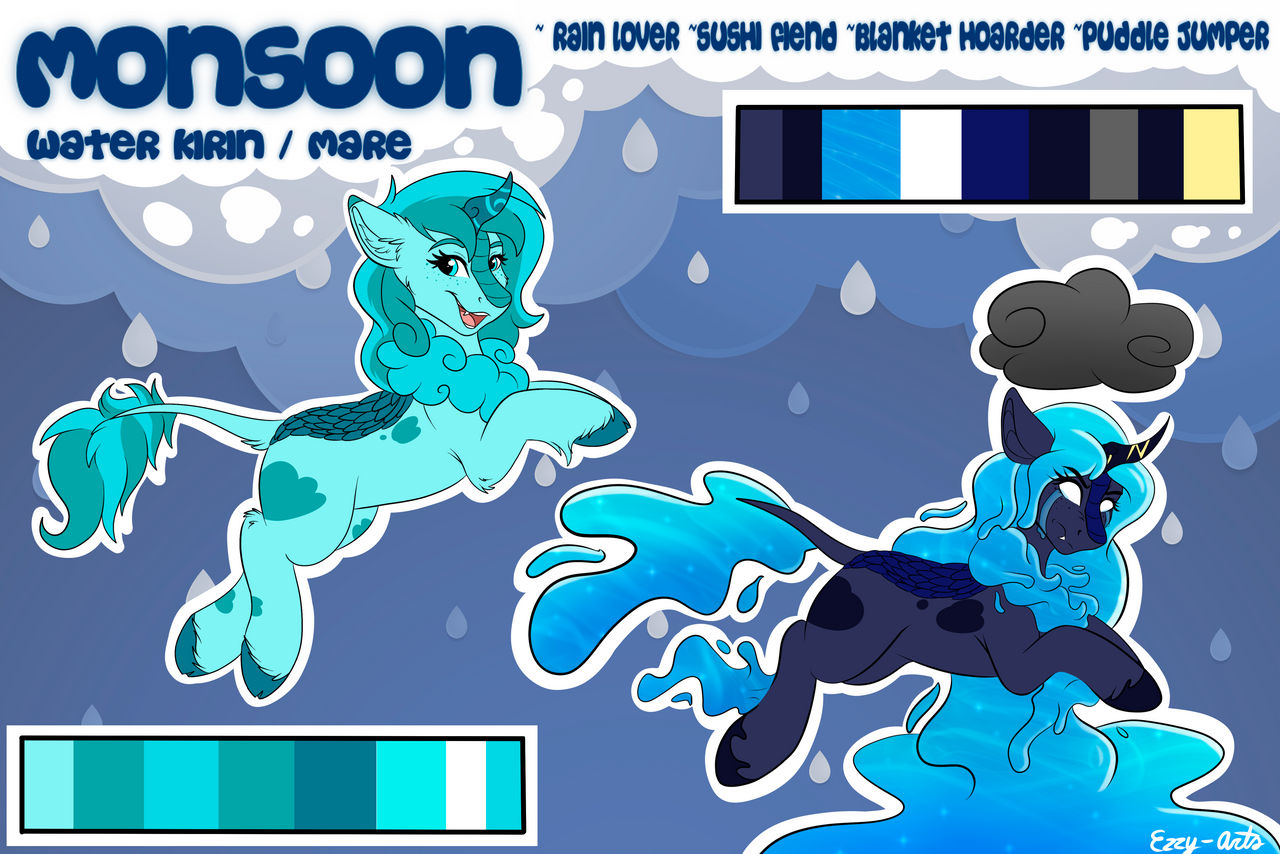 Monsoon Reference Sheet By Ezzy Artzz On Deviantart