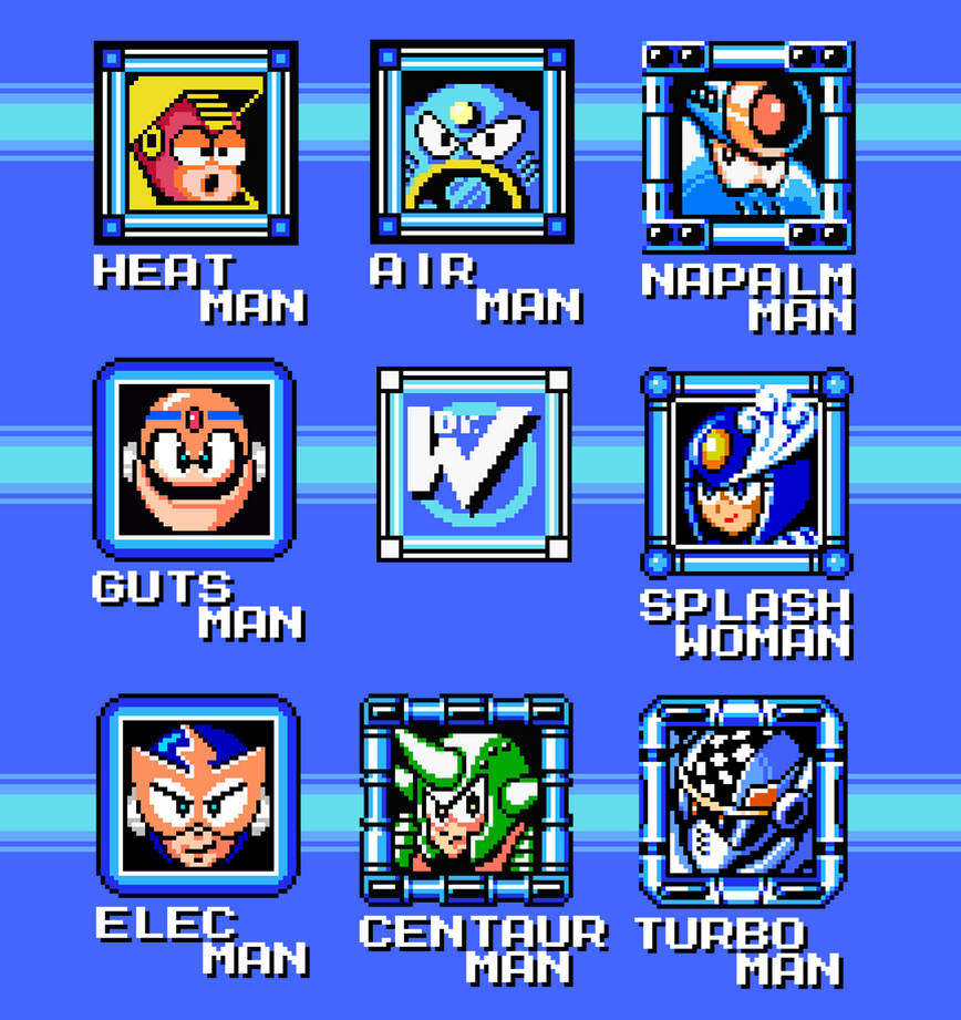 My Favorite Robot Masters by JohnmakerX on DeviantArt My Favorite Robot Masters by JohnmakerX on DeviantArt