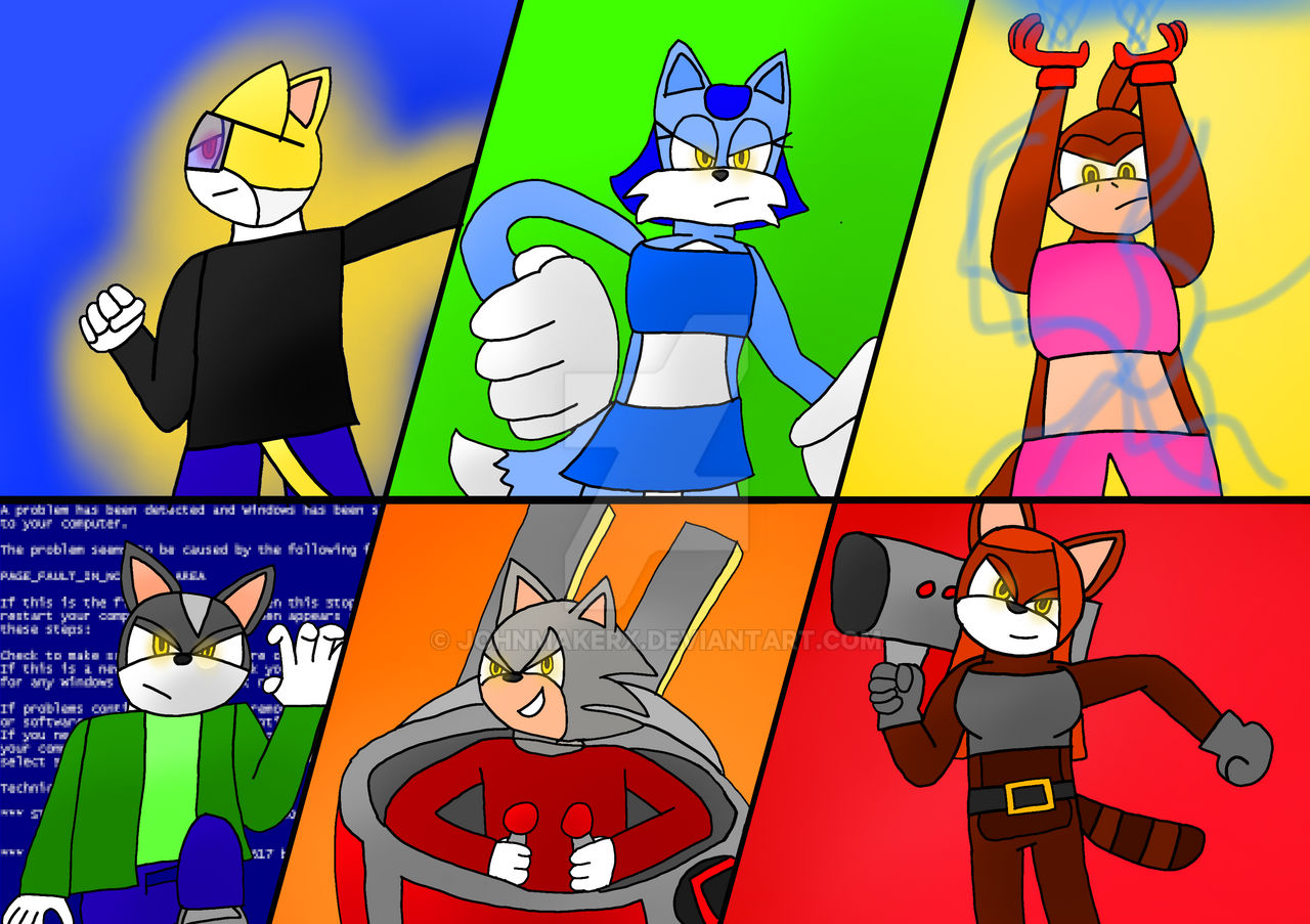The Final Smash Of My Main Ocs By Johnmakerx On Deviantart