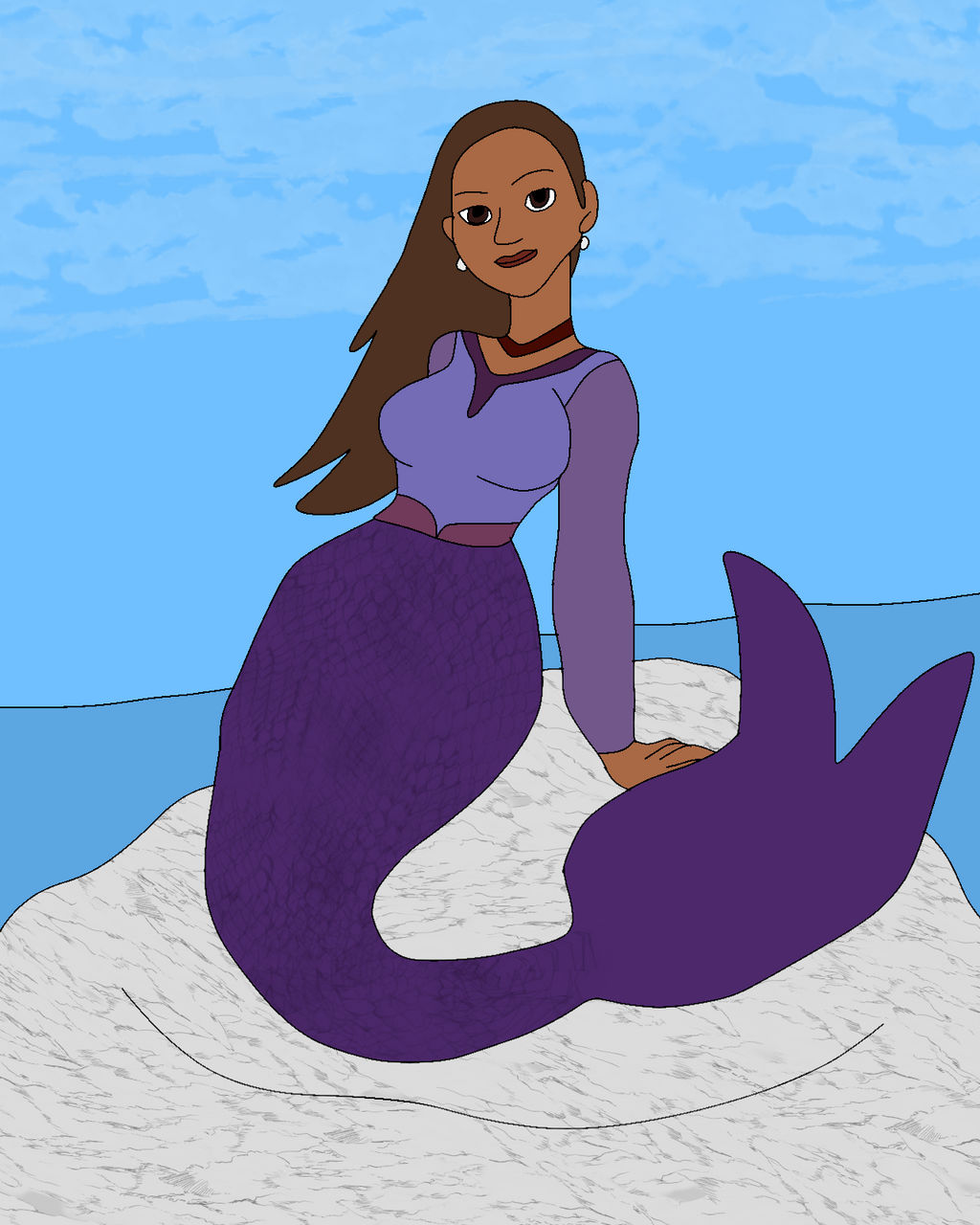 Asha As A Mermaid By Mojo1985 On Deviantart