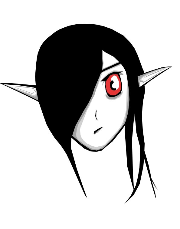 demon elf girl by lonewolf2331 on DeviantArt